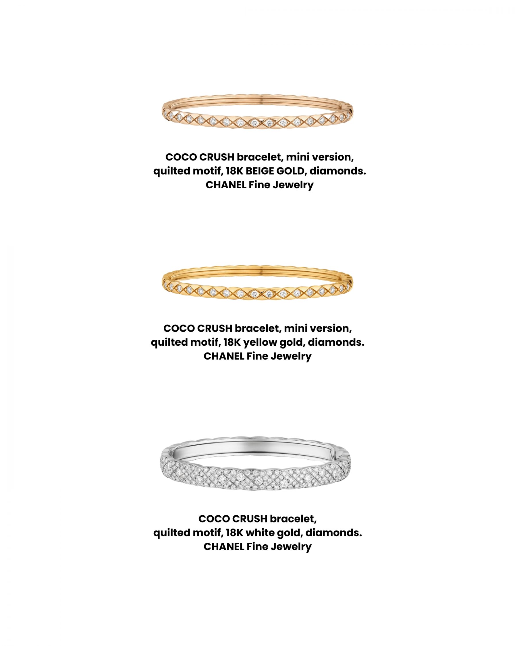 CHANEL Unveils New COCO CRUSH Collection - Time International
