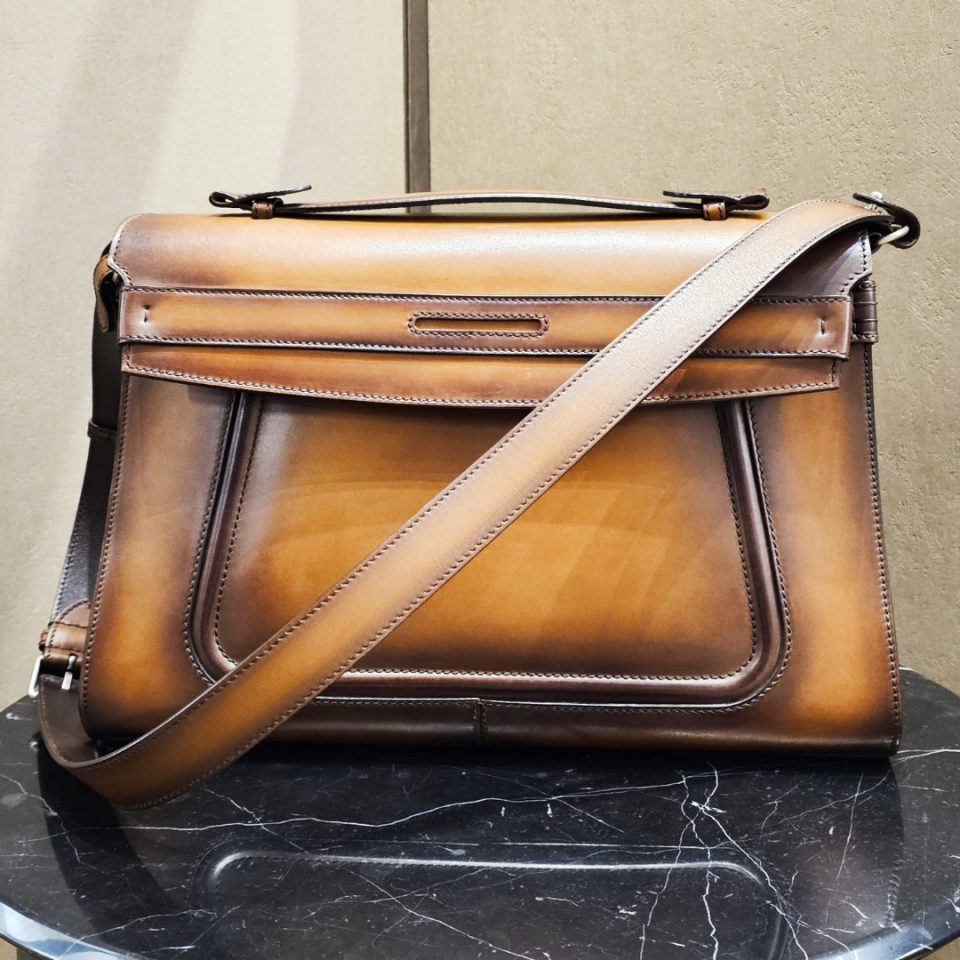 How to Style Berluti Andy Messenger - Time International