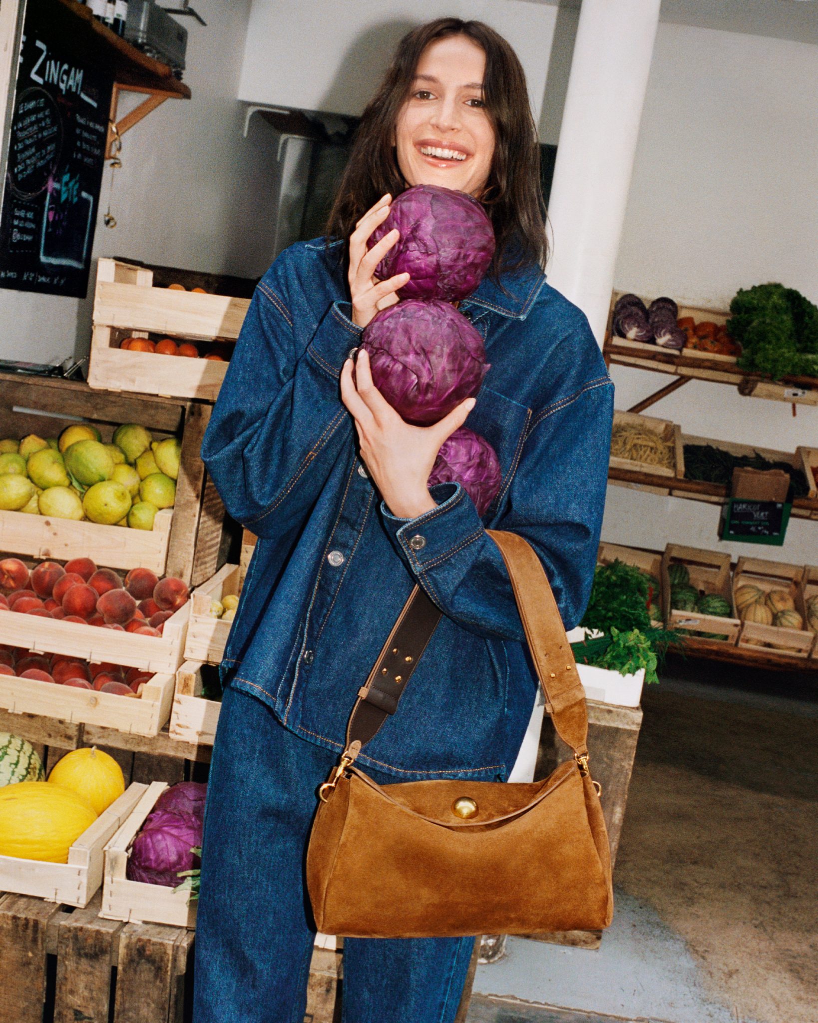 Jeanne Cadieu for Ami Paris FW25 Campaign - Time International