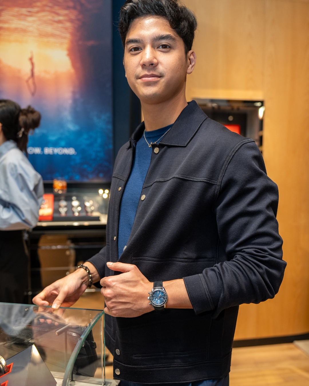 Style Sighting: Al Ghazali Wore ZEGNA - Time International