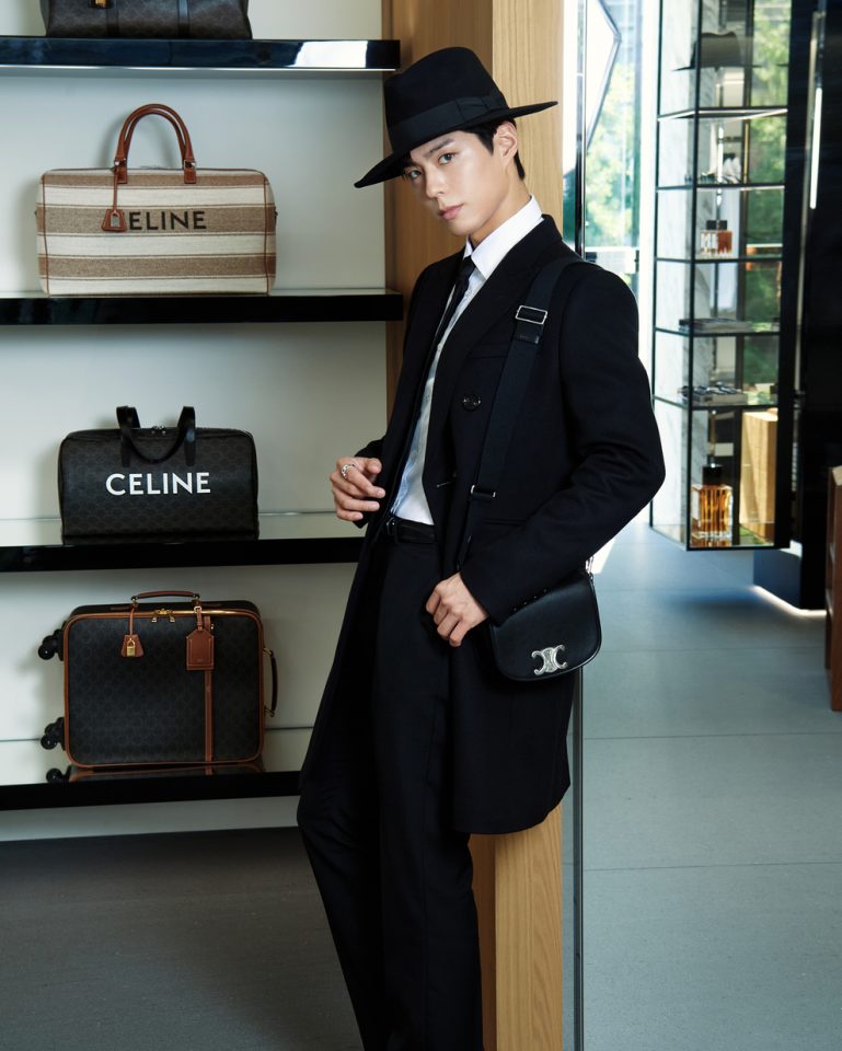 Danielle and Park Bo Gum Attended the CELINE Store in Japan