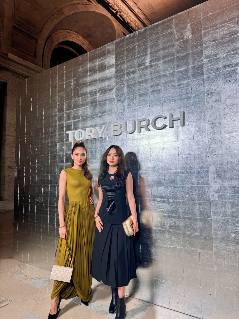 Cinta Laura Kiehl & Natasha Wilona at Tory Burch Fall/Winter 2024 Show