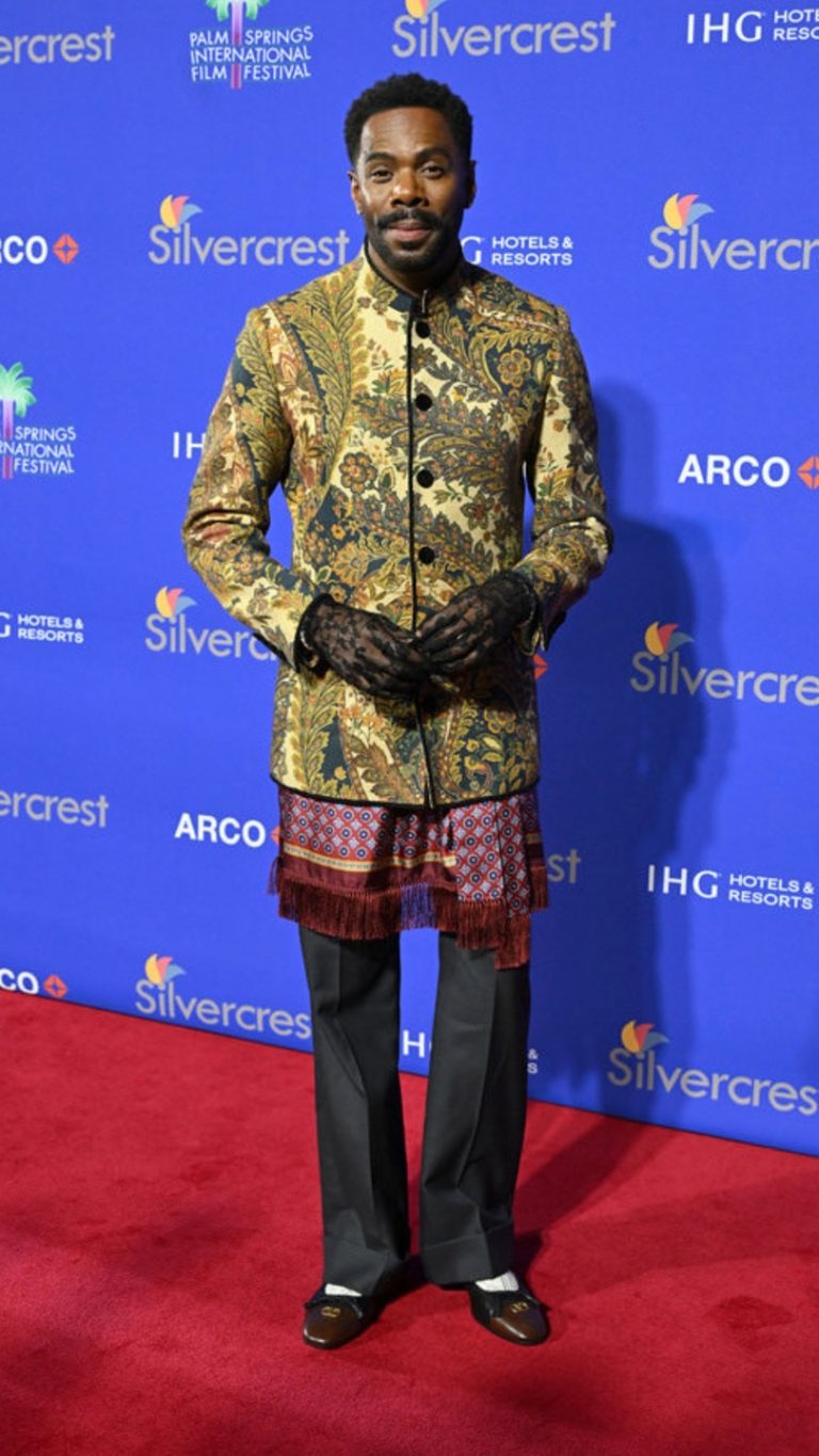 Colman Domingo Reigns as Red-Carpet Royalty in VALENTINO