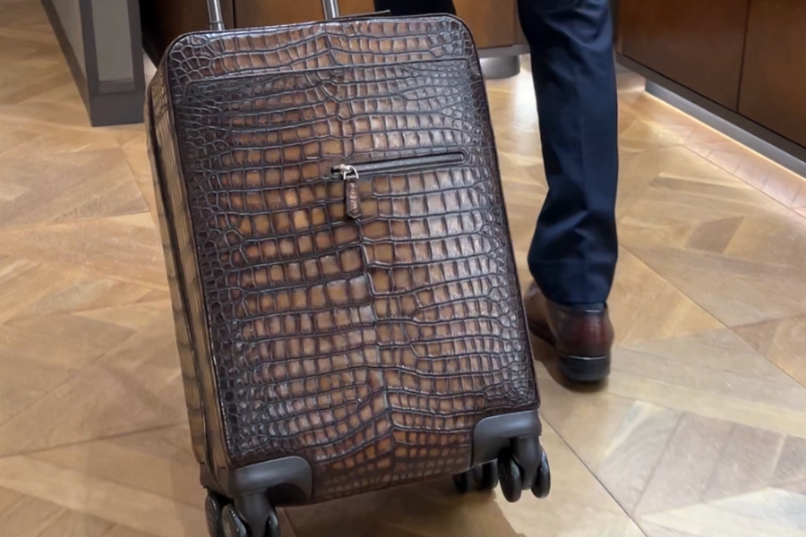 The Statement Makers: Berluti Alligator Leather Pieces - Time International