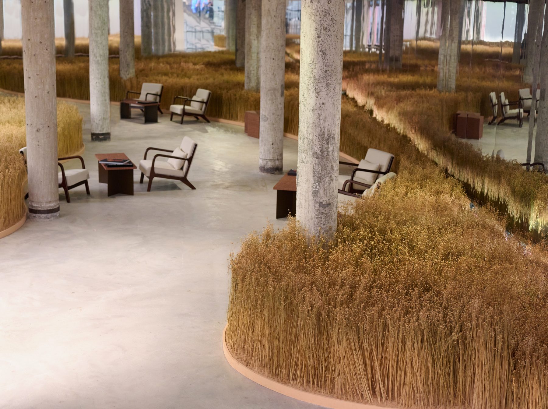 ZEGNA Unveils "Villa Zegna": An Oasis of Linen in Shanghai