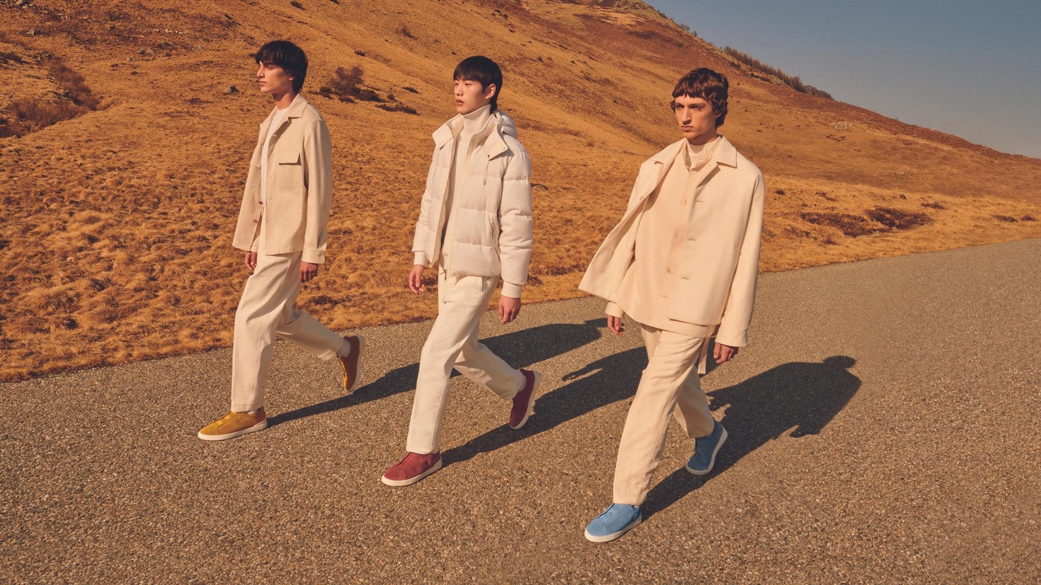 The Triple Stitch Sneaker Born in Oasi Zegna - Time International