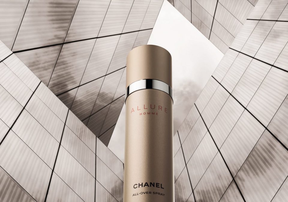 The new ALLURE HOMME and ALLURE HOMME SPORT All-Over Sprays