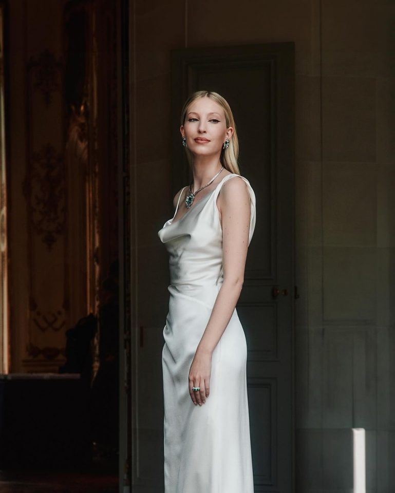 Apo Nattawin, Jun Ho, and Ella Richards at the Piaget High Jewellery Gala