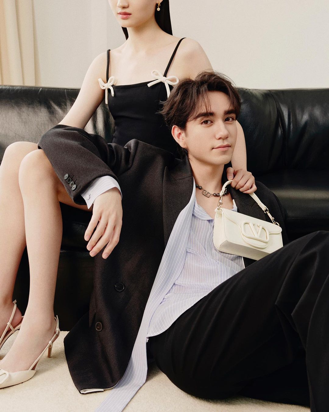 Kazuma Mitchell Stars in New VALENTINO Campaign - Time International