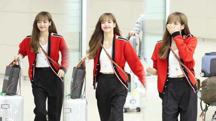 Lisa Wore Males Cardigan and Jacket from Celine - Time International