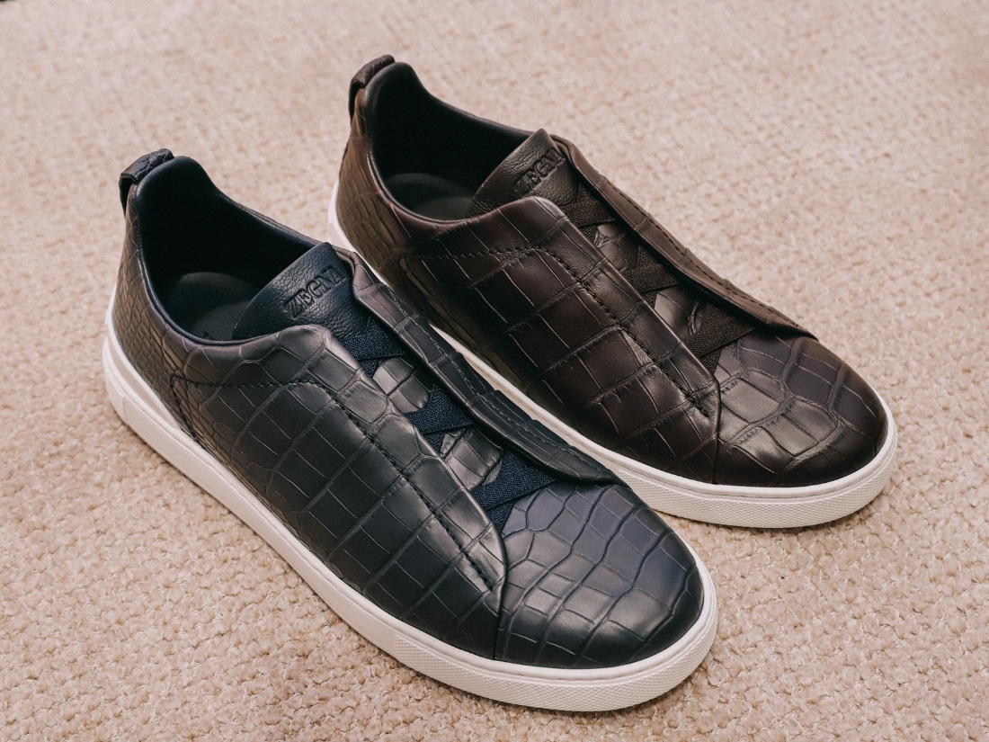 Luxury in Every Stitch: ZEGNA’s Exotic Sneakers Redefined